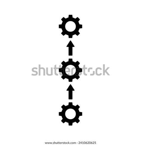 Vertical Integration Icon Vertical Integration Symbol Stock Vector Royalty Free 2410620625