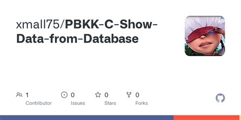 Github Xmall75pbkk C Show Data From Database