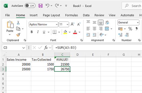 Adding A Column In Excel Using Formulas Tpoint Tech