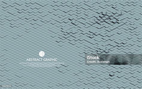 Matrix Of Countless Blocks Big Data Cloud Computing Computer Concepts Stock Illustration