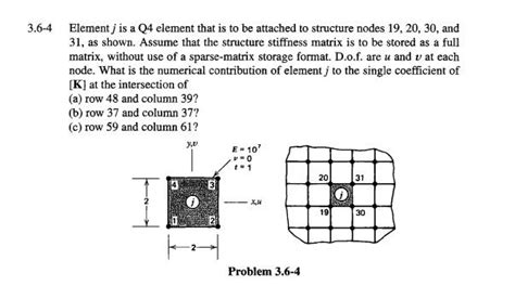 3 6 4 element j is a q4 element that is to be