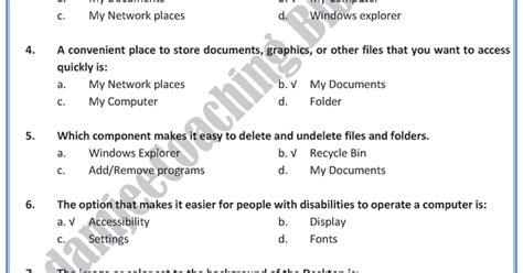 Adamjee Coaching Introduction To Windows Operating System Mcqs