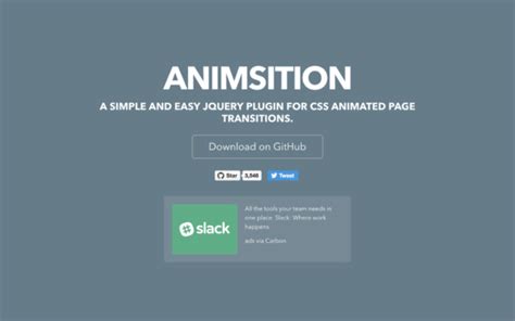 Animsition User Friendly Jquery Plugin For Animated Page Transitions The Jotform Blog