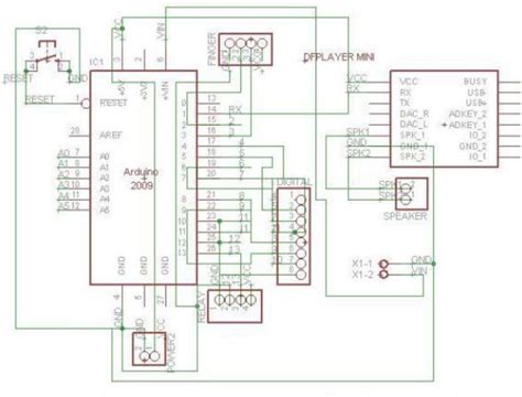 Schematic Circuit Of Microcontroller