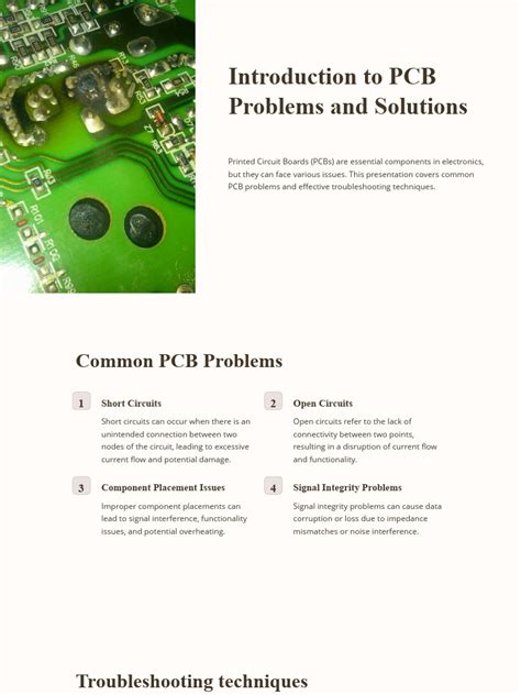 introduction to pcb problems and solutions pdf printed circuit