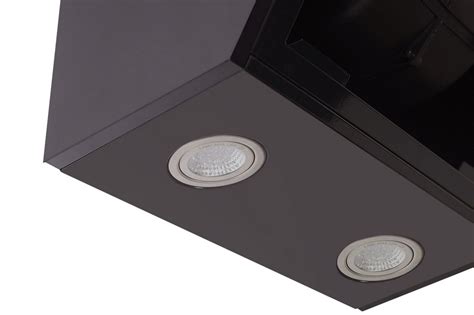Наклонная кухонная вытяжка EX-1156 black - EXITEQ.COM