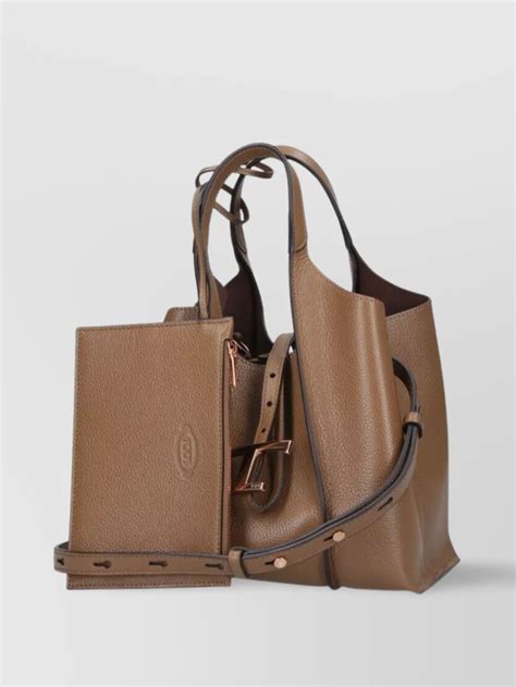 Tods T Timeless Mini Leather Shoulder Bag The Fashion Square
