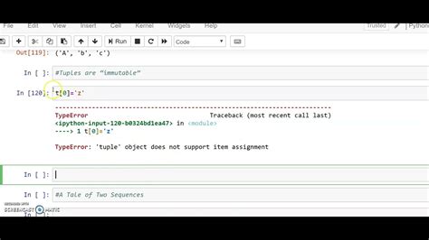 Python Tuples Part1 Youtube