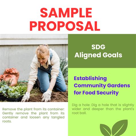 Sample Proposal On Sdg Goal 2 Zero Hunger Grants For Ngos