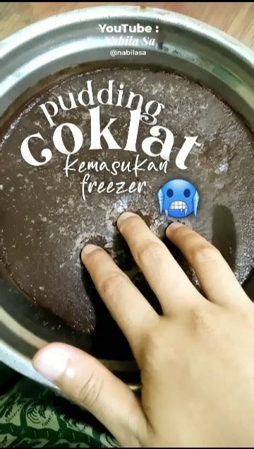 Pudding Coklat Atasnya Beku Pudding Icecream Chocolate Youtube