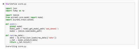 Getting An Error When Trying To Deploy Azure Ml Model Microsoft Qanda