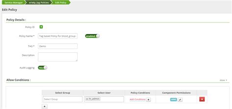 Solved Atlas Ranger Tag Based Policy Not Working For My Cloudera Community 138744