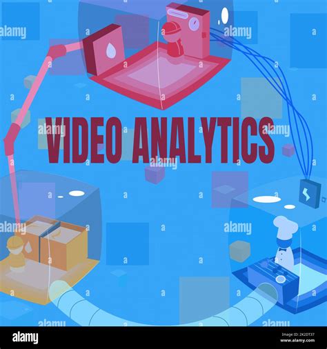 Writing Displaying Text Video Analytics Business Showcase Analyzing Video To Detect And