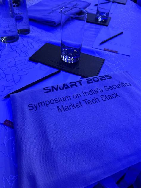 Chamith Mayura On Linkedin Smart2025 Securitiesmarket Fintech Indiamarkets Sebi Innovation