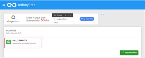 Host A Simple Web Project In A Free Hosting Server