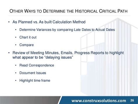 Construction Delay Analysis Simplified