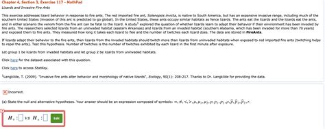 Solved Chapter 4 Section 3 Exercise 117 Mathpad Lizards