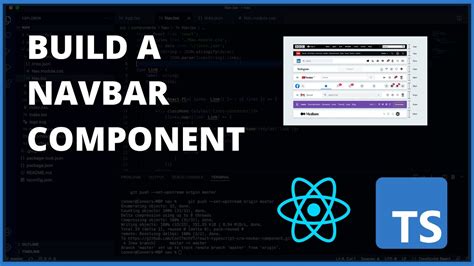 Using React And Typescript To Make A Nav Component Youtube