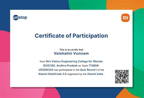 Vaishalini Vunnam On Linkedin Xiaomiode2code Codingjourney
