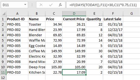Excel If Then Statements Formula Simply Explained With Examples IONOS