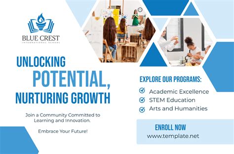 Free School Social Media Education Banner Template To Edit Online