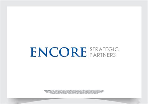Logo Design For Encore Strategic Partners By Soonia Design 34552320