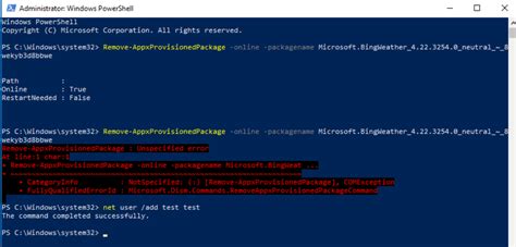 Solved Problem With Remove AppxProvisionedPackage On A Fresh Install Of Windows 10 Enterprise