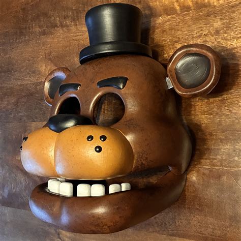 🎃 Freddy Fazbear Mask Fnaf Five Nights At Freddys ・ Stl File For 3d