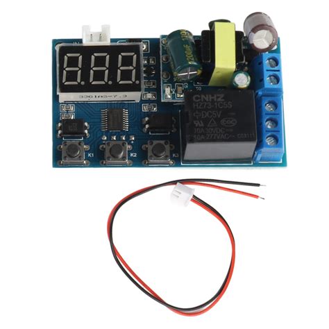 AC V LED Display Automation Digital Delay Timer Control Relay Switch Module Shopee Thailand