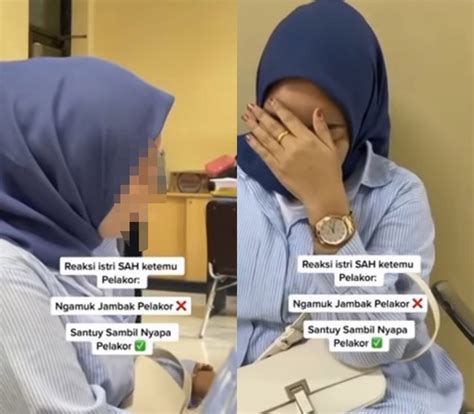 Viral Istri Sah Labrak Pelakor yang Hamil, Sikap Santainya Tuai Pujian