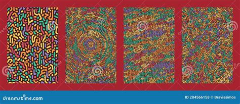 Vector Abstract Background Bio Diffusion Organic Pattern Texture Stock Illustration