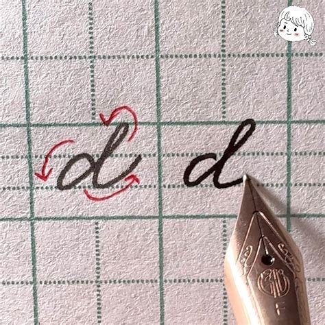 소문자 D 필기체 Youtube