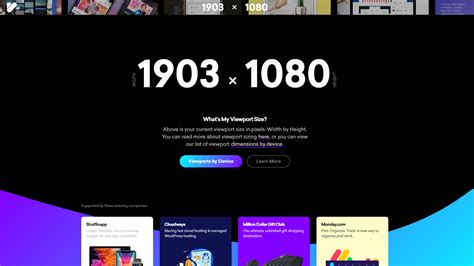 Viewport Sizes What S My Viewport Size The Viewport Sizer Tool