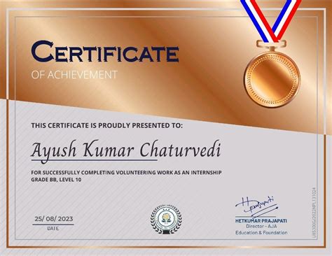 ayush kumar chaturvedi on linkedin internship aeffoundation intern