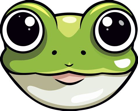 Frog Head Clipart Design Illustration 46339495 Png