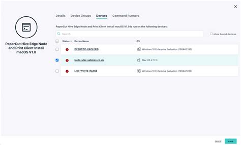 Deploying PaperCut Pocket Hive With JumpCloud MacOS PaperCut