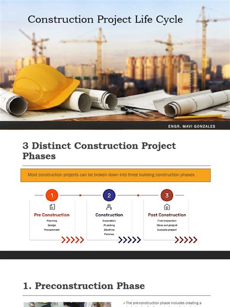 Construction Project Life Cycle Pdf