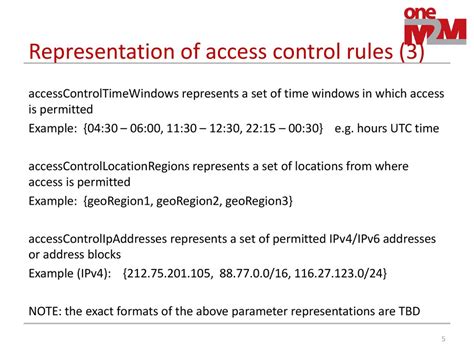 Summary Of Access Control Rules Processing Ppt Download