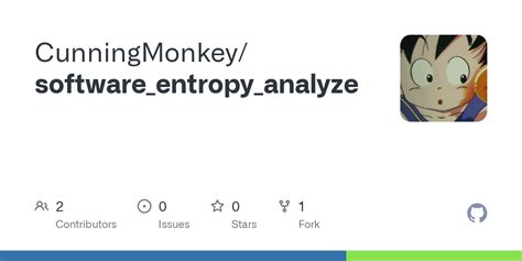 GitHub CunningMonkey Software Entropy Analyze