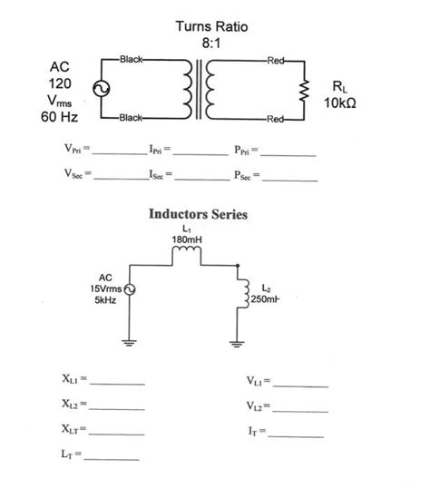 Solved Inductors Series Chegg Com