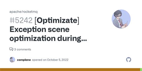 Optimizate Exception Scene Optimization During Recover · Issue 5242