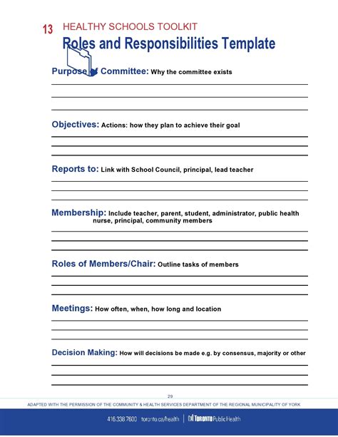 40 Useful Roles And Responsibilities Templates [word Ppt]