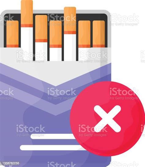 담배 상자 예방 간판 개념 금연 벡터 색상 아이콘 디자인 금연 벡터 색상 아이콘 디자인 금연 담배 날 기호 금연 표지판 담배