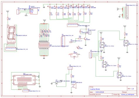 Placa Didática para Arduino EasyEDA open source hardware lab