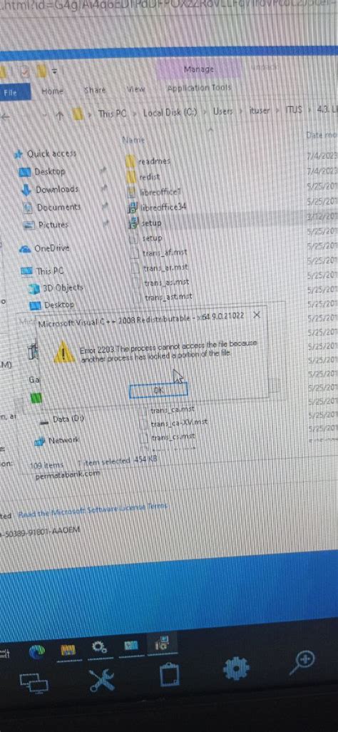 Error 2203 On Libre Office Install English Ask Libreoffice