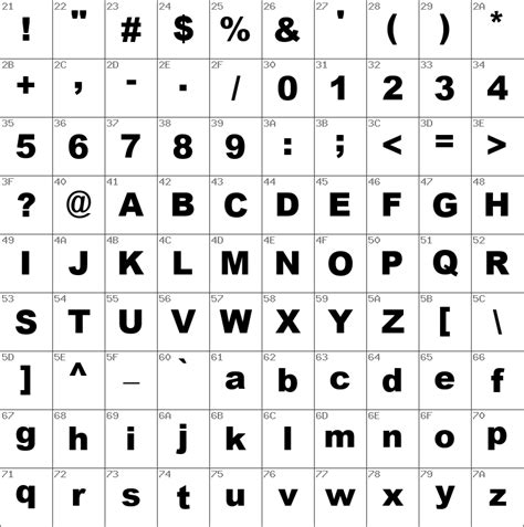 Download Free Arial Black Regular Font Ariblkttf