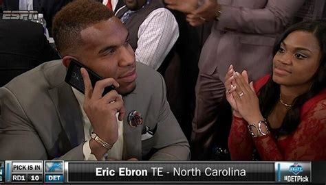 Eric Ebron Proposed To Girlfriend Hours Before Nfl Draft Sports Hip