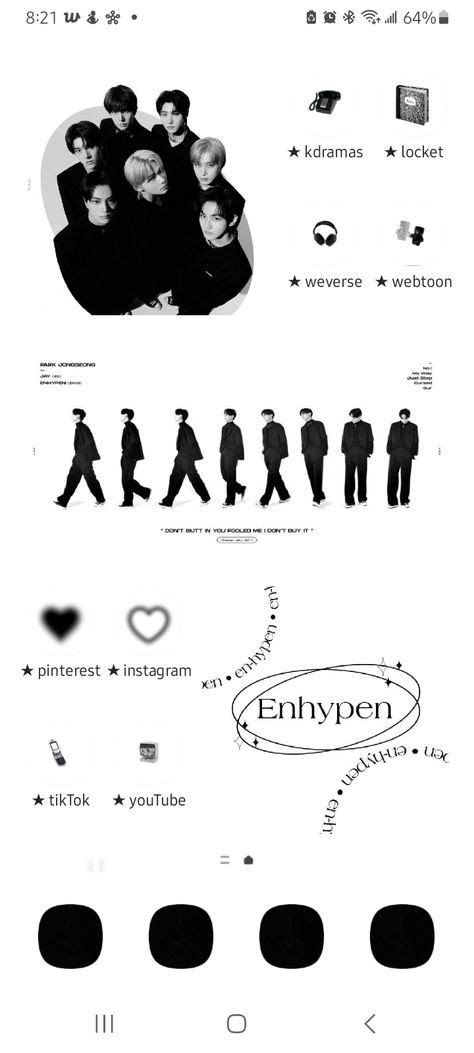 Enhypen Layout Enhypen Layout