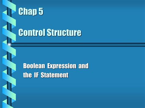 Ppt Control Structures In Programming With If Statements Powerpoint Presentation Id9410064