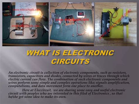 Basic Electronics Circuit Diagram Pptx